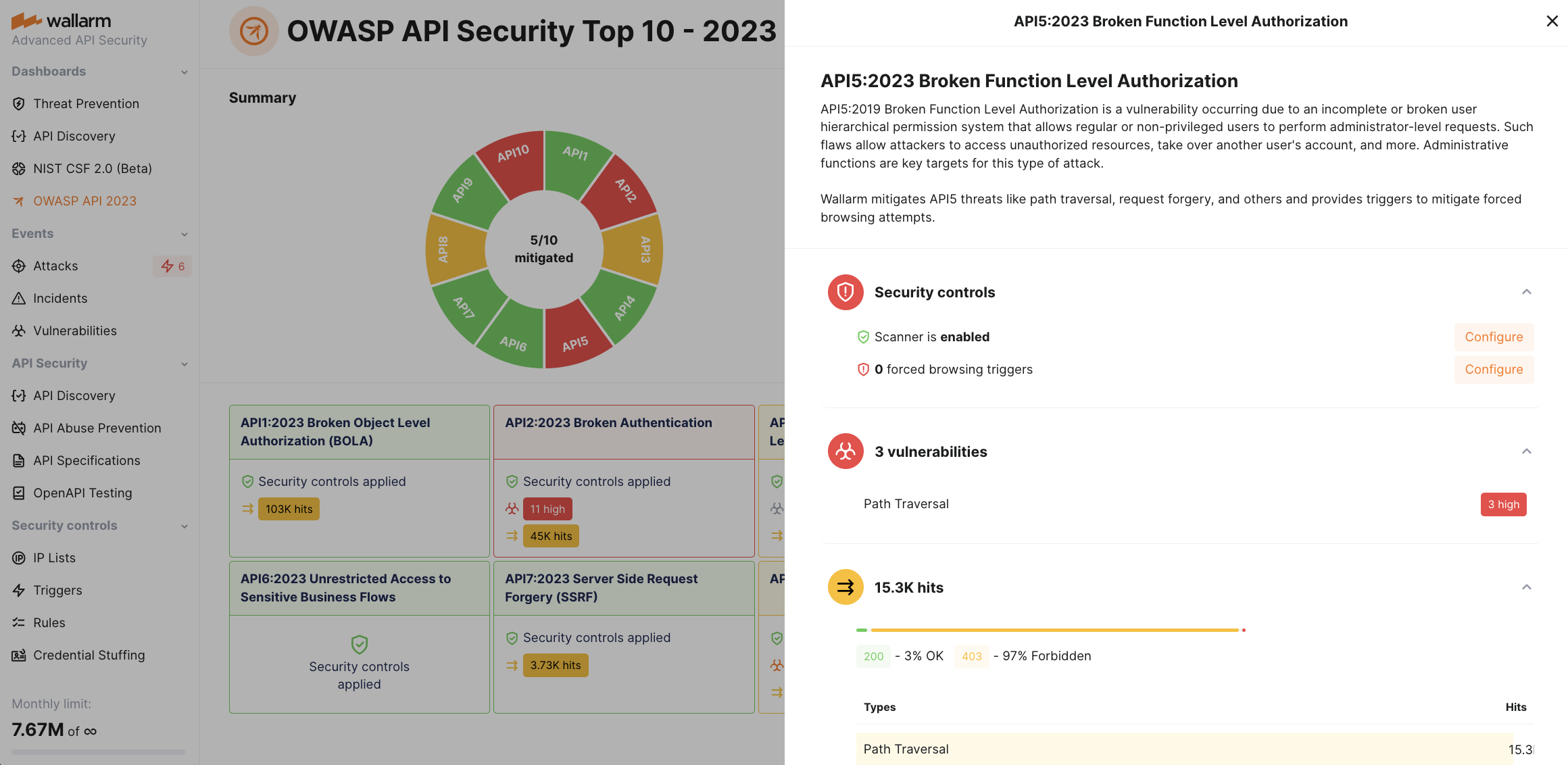 OWASP API Top 10 - Wallarm Dokümantasyonu